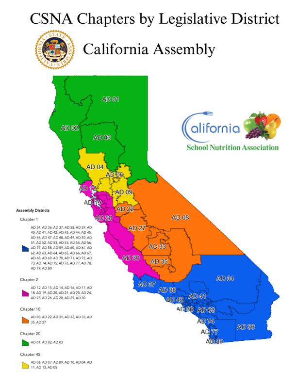 California Assembly District Map ENDORSEMENT: Mae Torlakson For
